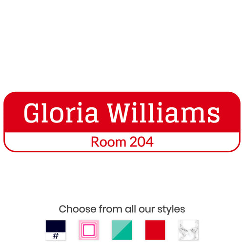 Room Number Rectangle Name Labels | Labels To Last